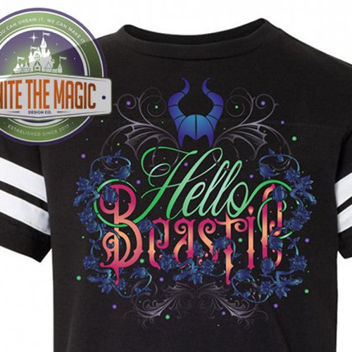 Maleficent Quote Hello Beastie Shirt Disney Villain Shirt | Etsy