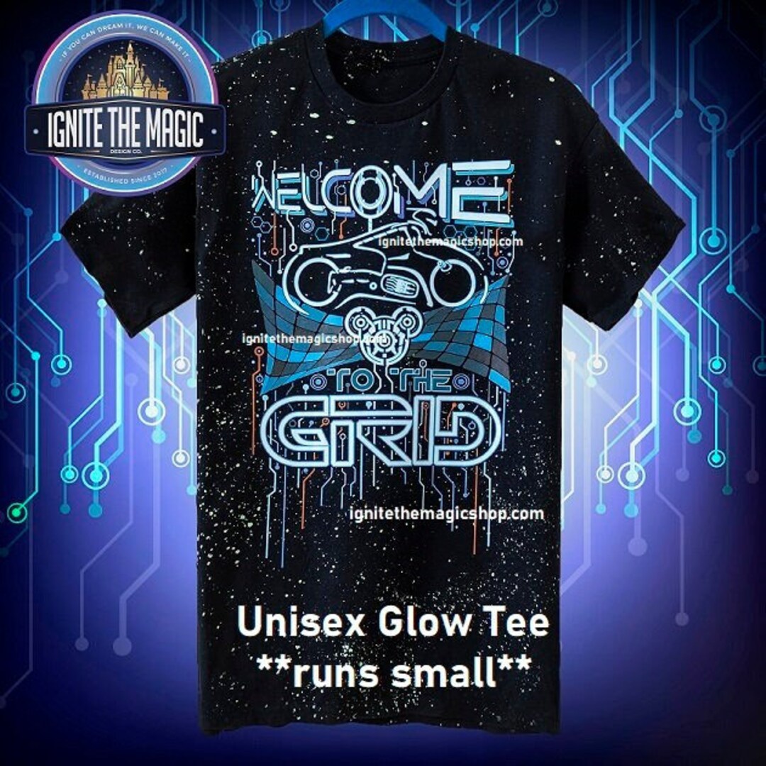 Tron Welcome to the Grid Lightcycle Run Mens Unisex Tee Womens Tank - Etsy