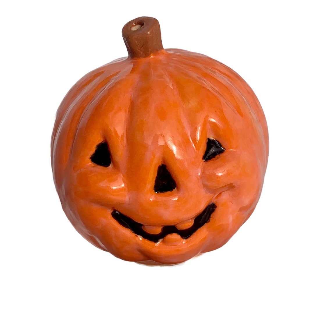 Glowing Jack-o-lantern Pipe | Halloween Pumpkin Pipe - Etsy