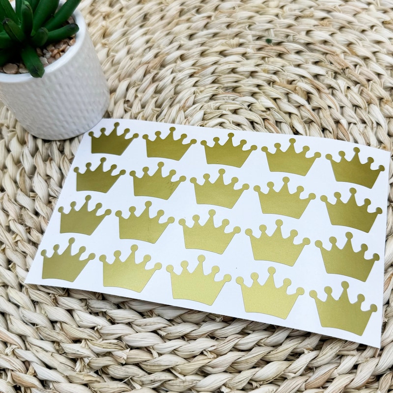 Crown Stickers - Etsy