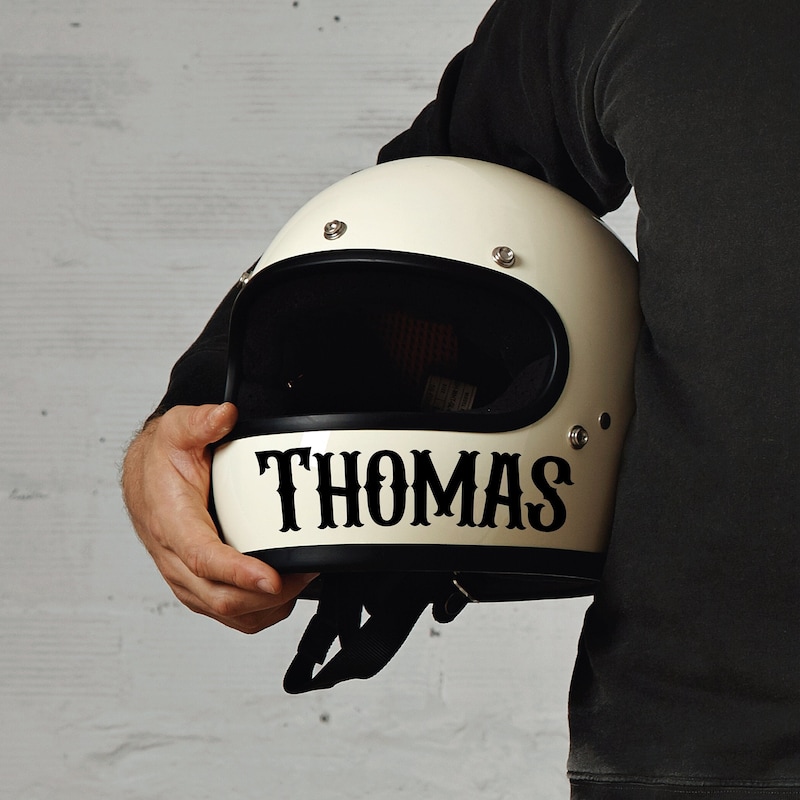 Motorcycle Helmet Decal - Etsy