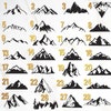 Mountain Decal, Mountain Sticker, Camper Sticker, Van Sticker, Caravan ...