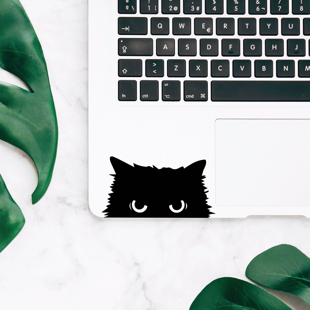 Peeking Cat Vinyl Decals, Peeking Cat Stickers, Cat Stickers, Cat ...