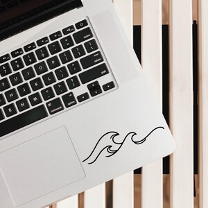 Wave Decal, Wave Sticker, Wave Car Decal Sticker, Wave Wall Decal, Wave ...