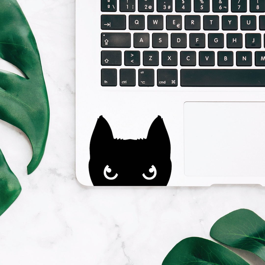 Peeking Cat Vinyl Decals, Peeking Cat Stickers, Cat Stickers, Cat ...