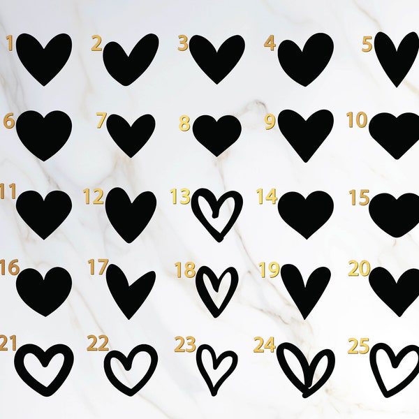 Herz sticker - Etsy.de