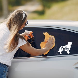 Custom Dog Decals, Custom Dog Stickers, Custom Dog Silhouette Decals ...
