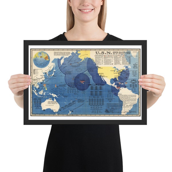 Military Map World War 2 - Etsy