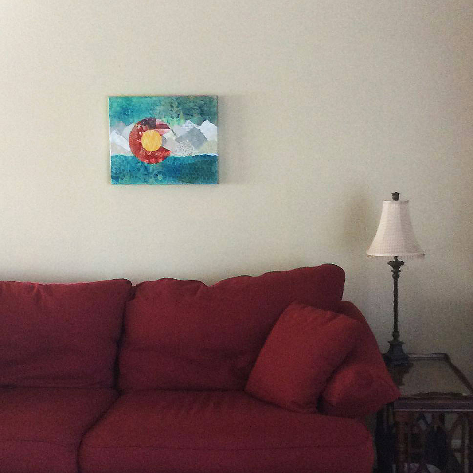 Colorado Flag #3 - "i Love Colorado" - Colorado Flag Art Mixed Media ...