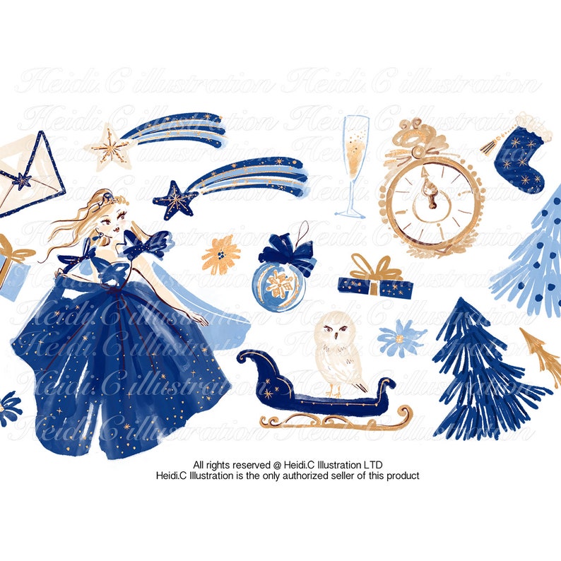 Winter Princess Clipart, Winter Princes Clip Art, Princes Clipart ...