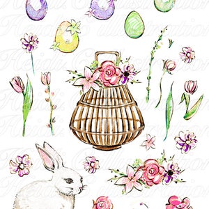 Easter Clipart Easter Egg Clip Art Easter Bunny Clipart Happy Easter ...