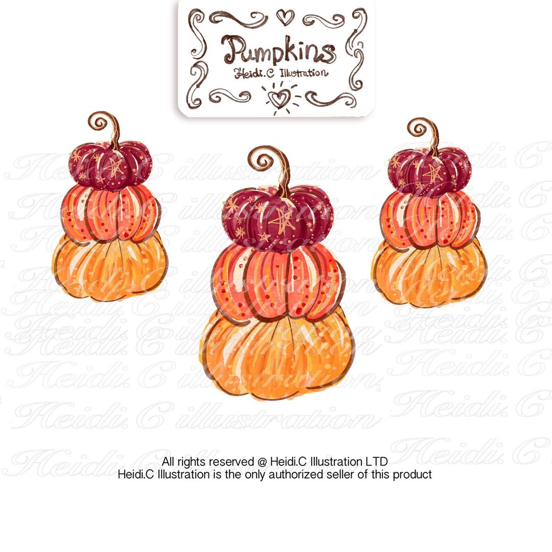 Pumpkin Art Print, Pumpkin Printable, Pumpkin Clipart, Pumpkins Png ...