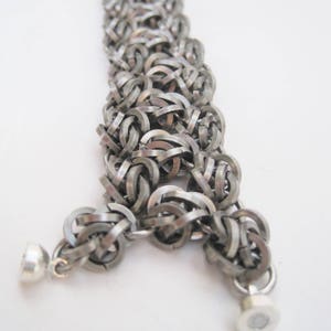 Four Winds Bracelet Thick Chain Bracelet Steel Chain Maille Chunky ...