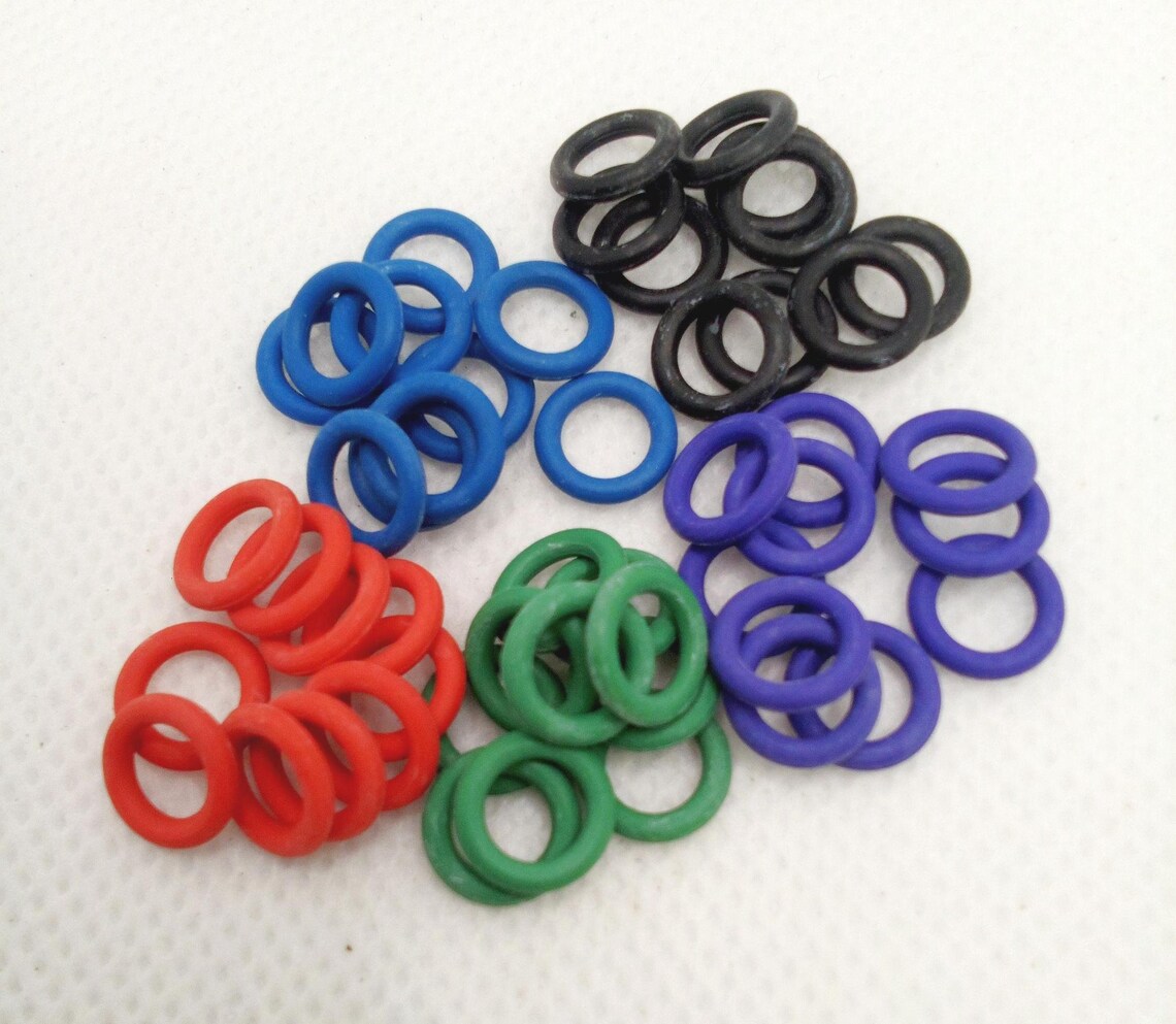 10 EPDM Rubber O-rings for Skin Picking Fidgets - Etsy