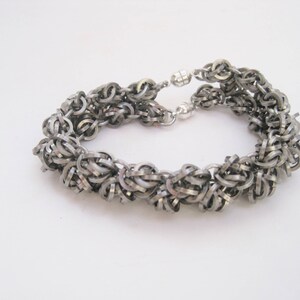 Four Winds Bracelet Thick Chain Bracelet Steel Chain Maille Chunky ...