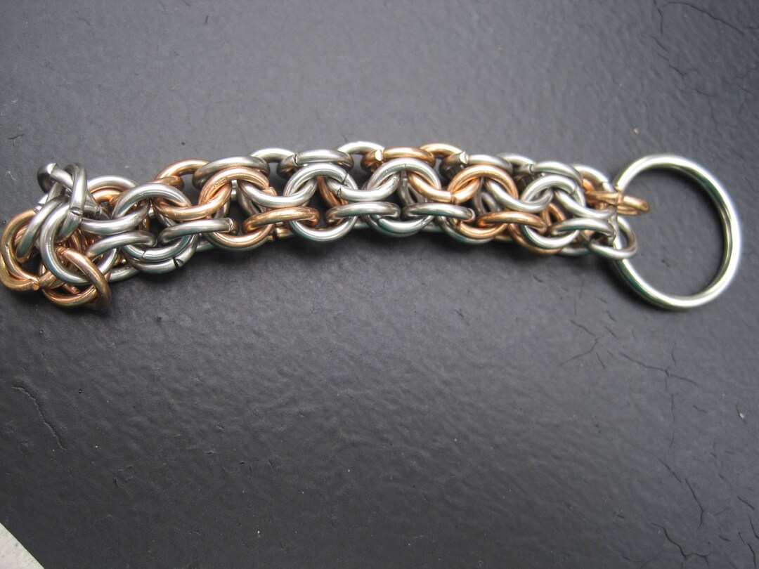 Key Fob for Men - Masculine Keychain - Chain Maille Keyfob - Best ...