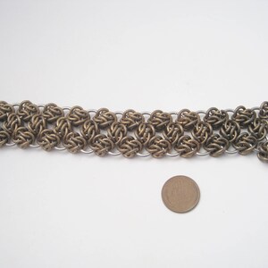 Four Winds Bronze Chainmaille Bracelet - Bronze Link Chain - Brown ...