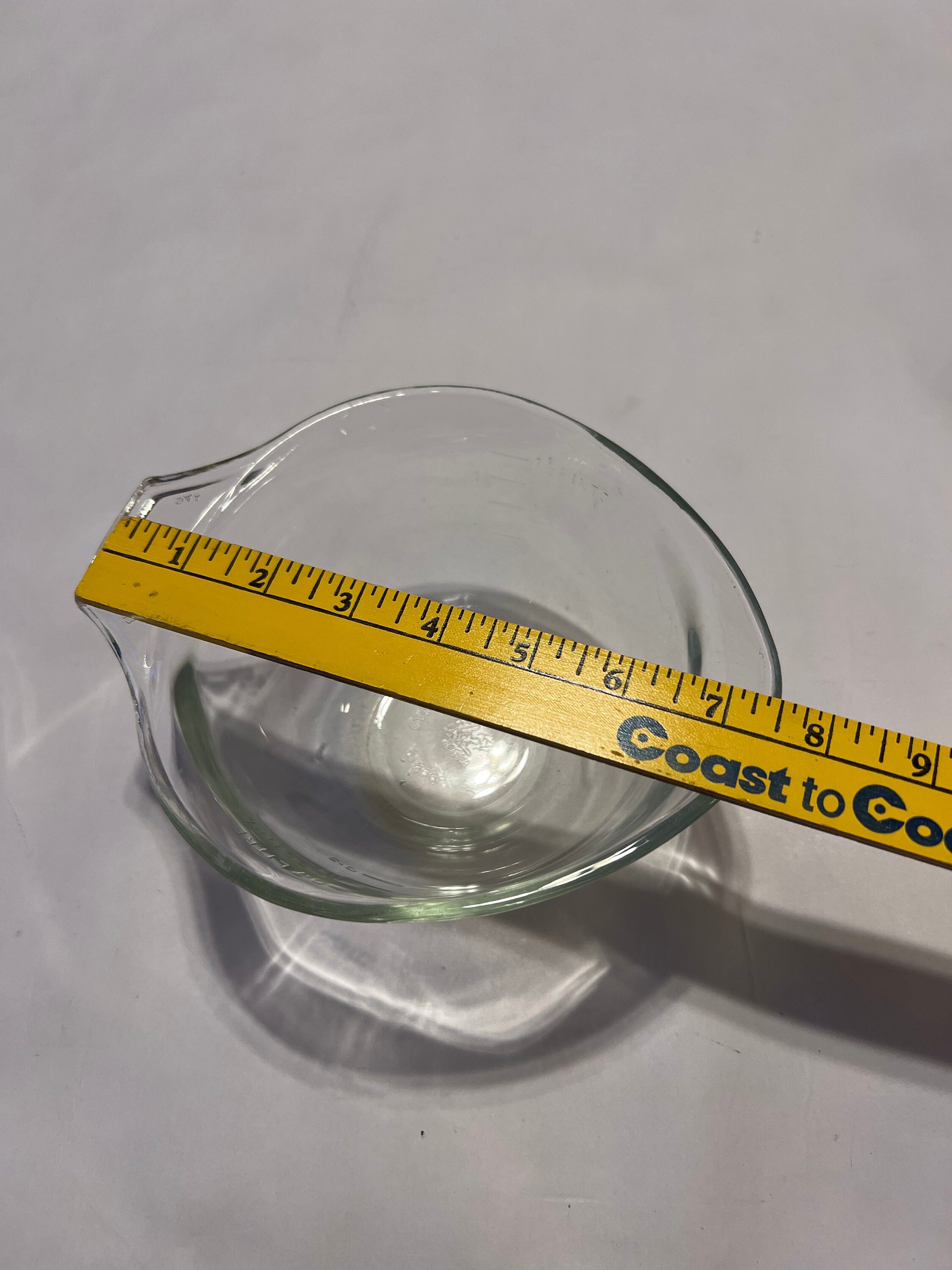 Vintage Pyrex JAJ Made in England Measuring Bowl Mixing .7 Litre 1 1/2 ...