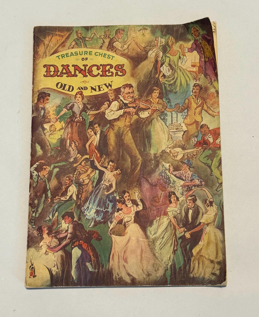 Vintage 1937 Treasure Chest of Dances Old and New Music Booklet Apache ...