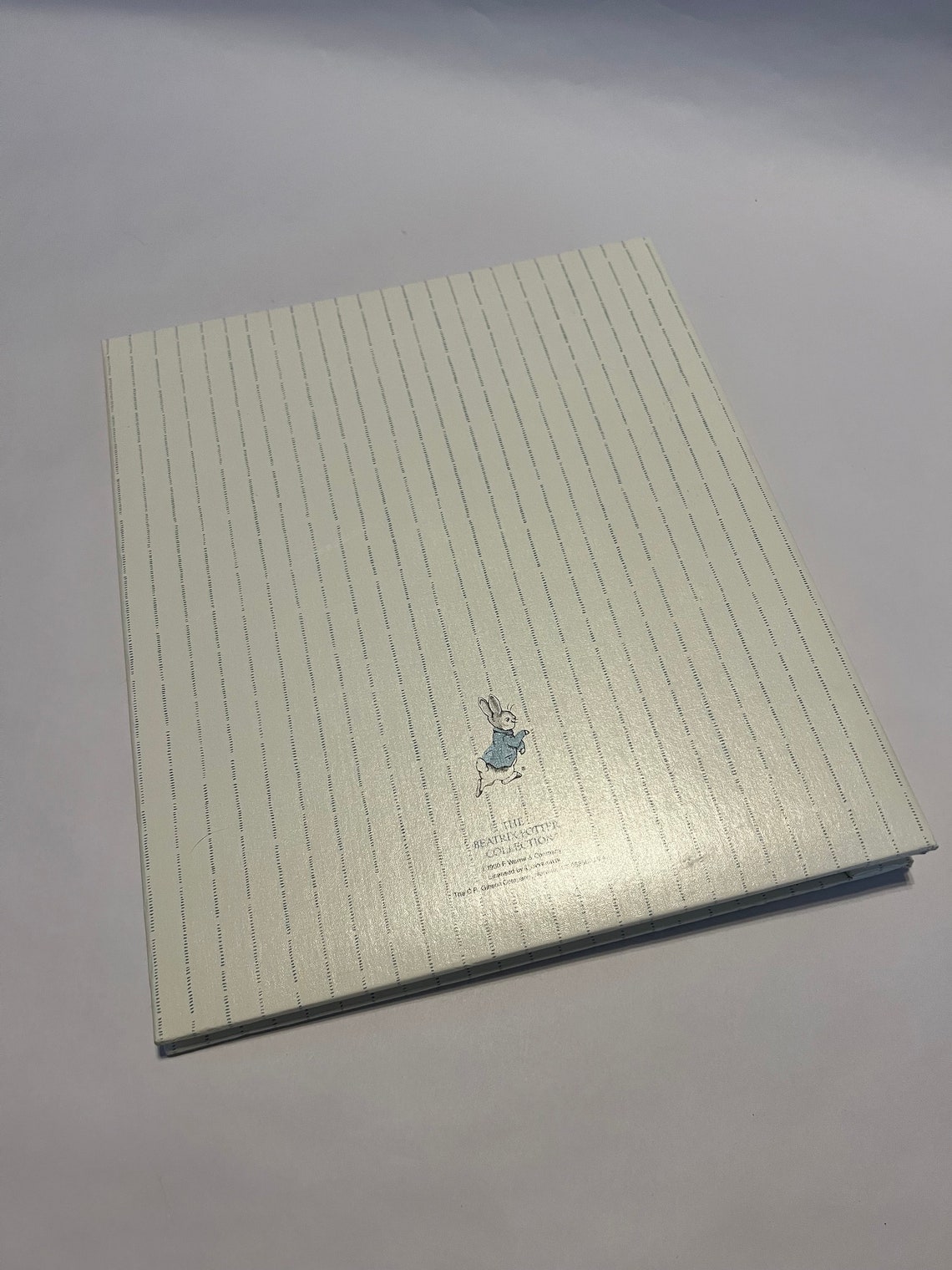 Vintage 1990 Beatrix Potter Peter Rabbit Scrapbook Blank 30 Pages C.R ...