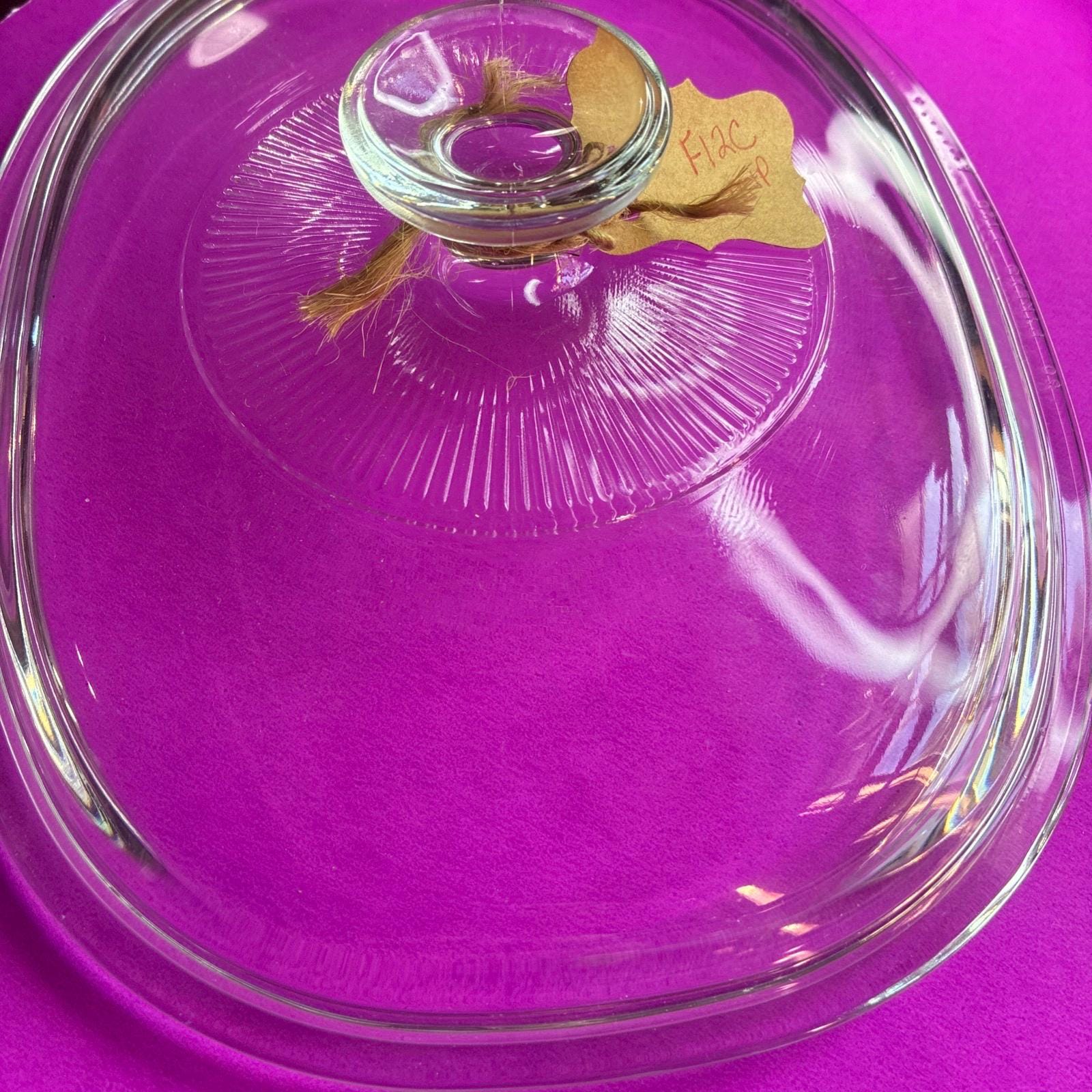 Replacement Lid for Pyrex Casserole Dish F-12c Clear Glass - Etsy