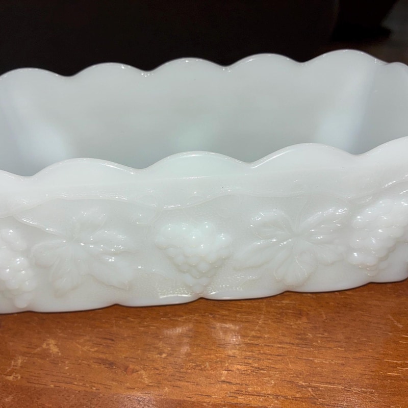 Fire King Planter - Etsy