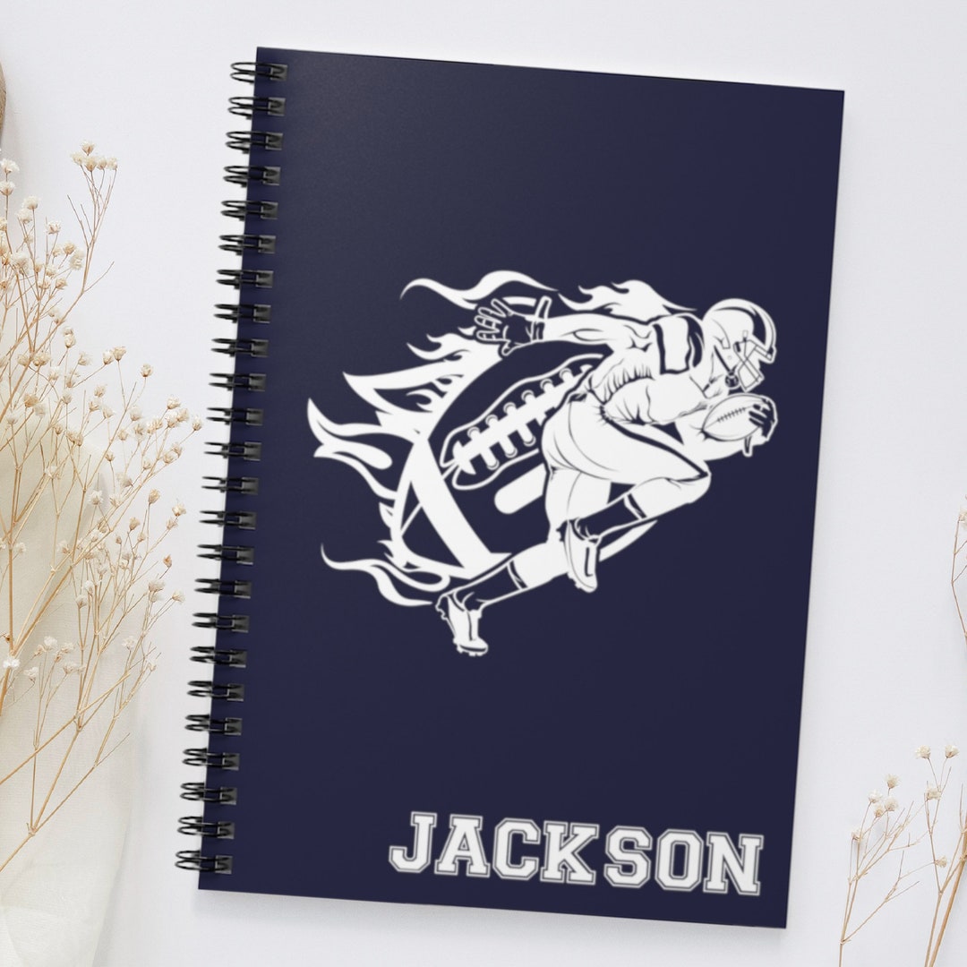 Football Personalized Journal for Boys Journal for Teenagers Tweens ...