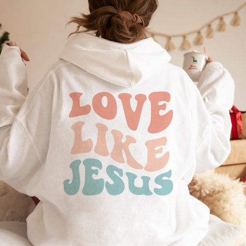 Love Like Jesus Sweatshirt Jesus Love Shirtv Intage Etsy