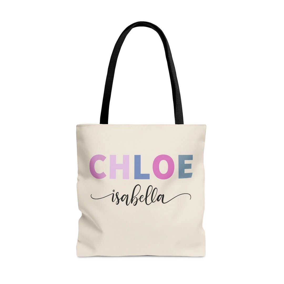 Personalized Tote Bag With Name Custom Name Bag for Kids Book Bag ...