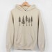 Pine Trees Hoodie Sweatshirt | Camping Hoodie Sweatshirt | Nature ...