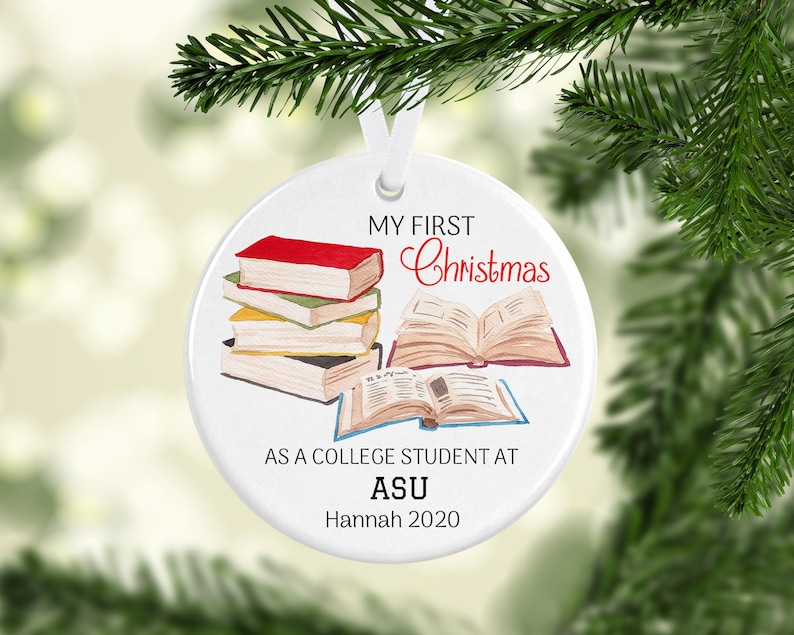 New College Student Gift/college Student Ornament/christmas - Etsy