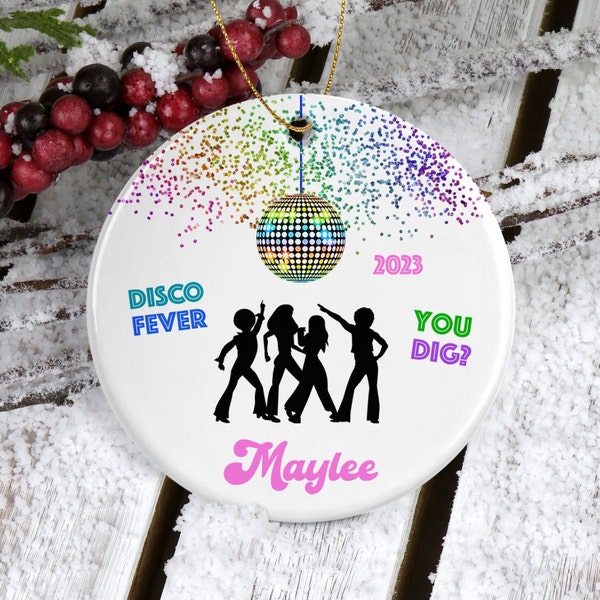 Funky Personalized Christmas Ornaments - Etsy