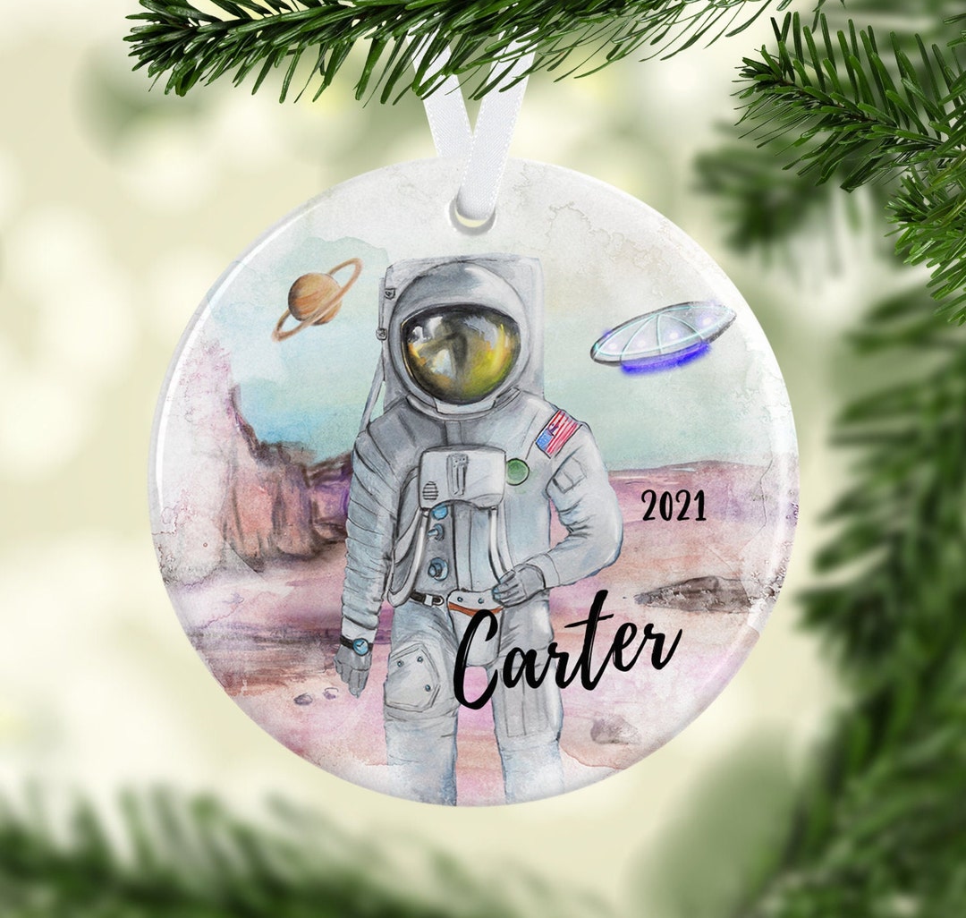 Outer Space Ornament/space Gifts/christmas Ornaments/astronaut Decor ...