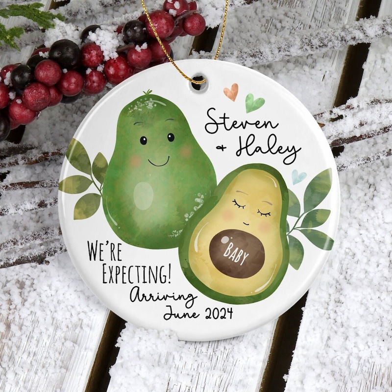 Expecting Ornament - Etsy
