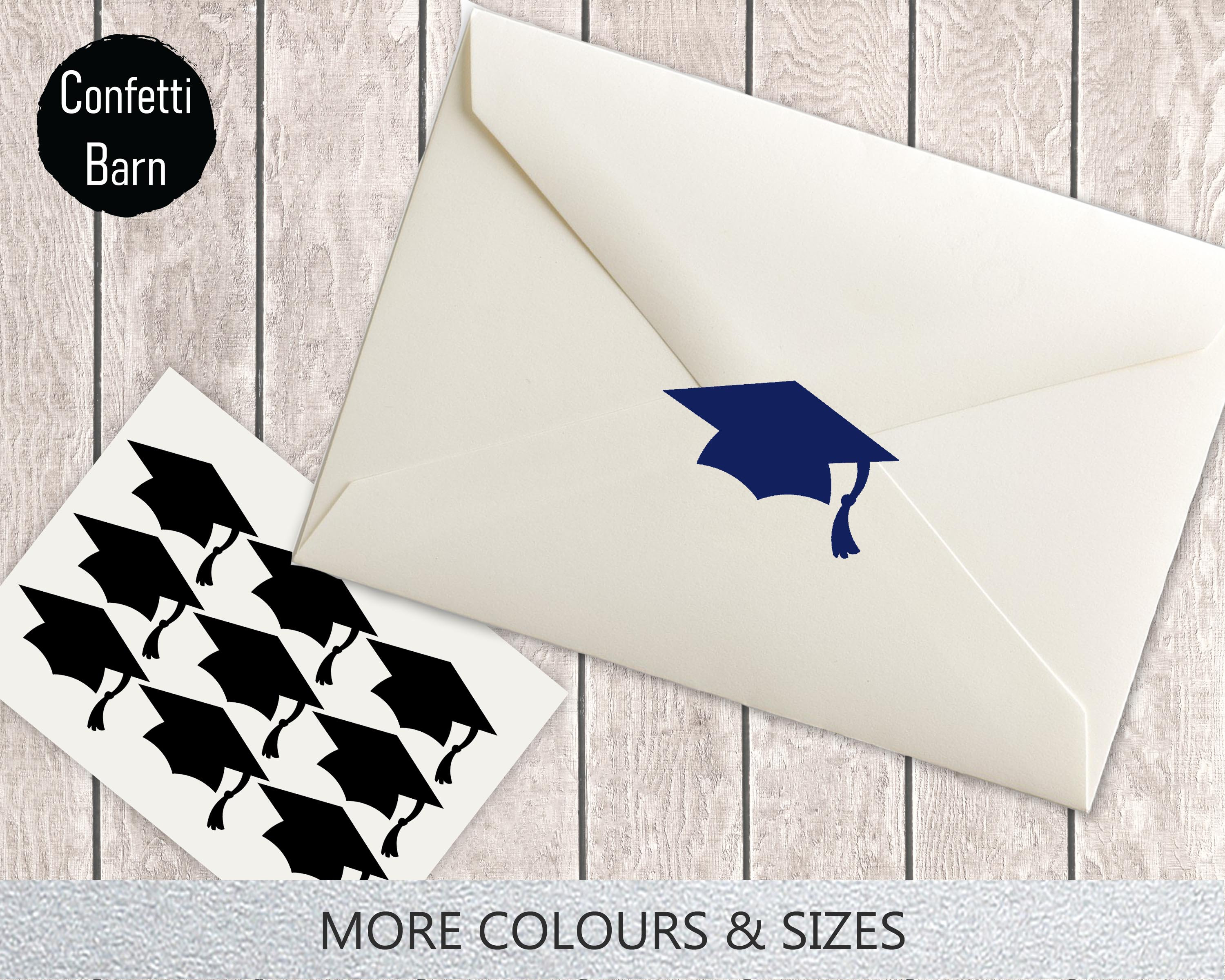 Graduation Hat Stickers Grad Cap Graduation Ceremony | Etsy