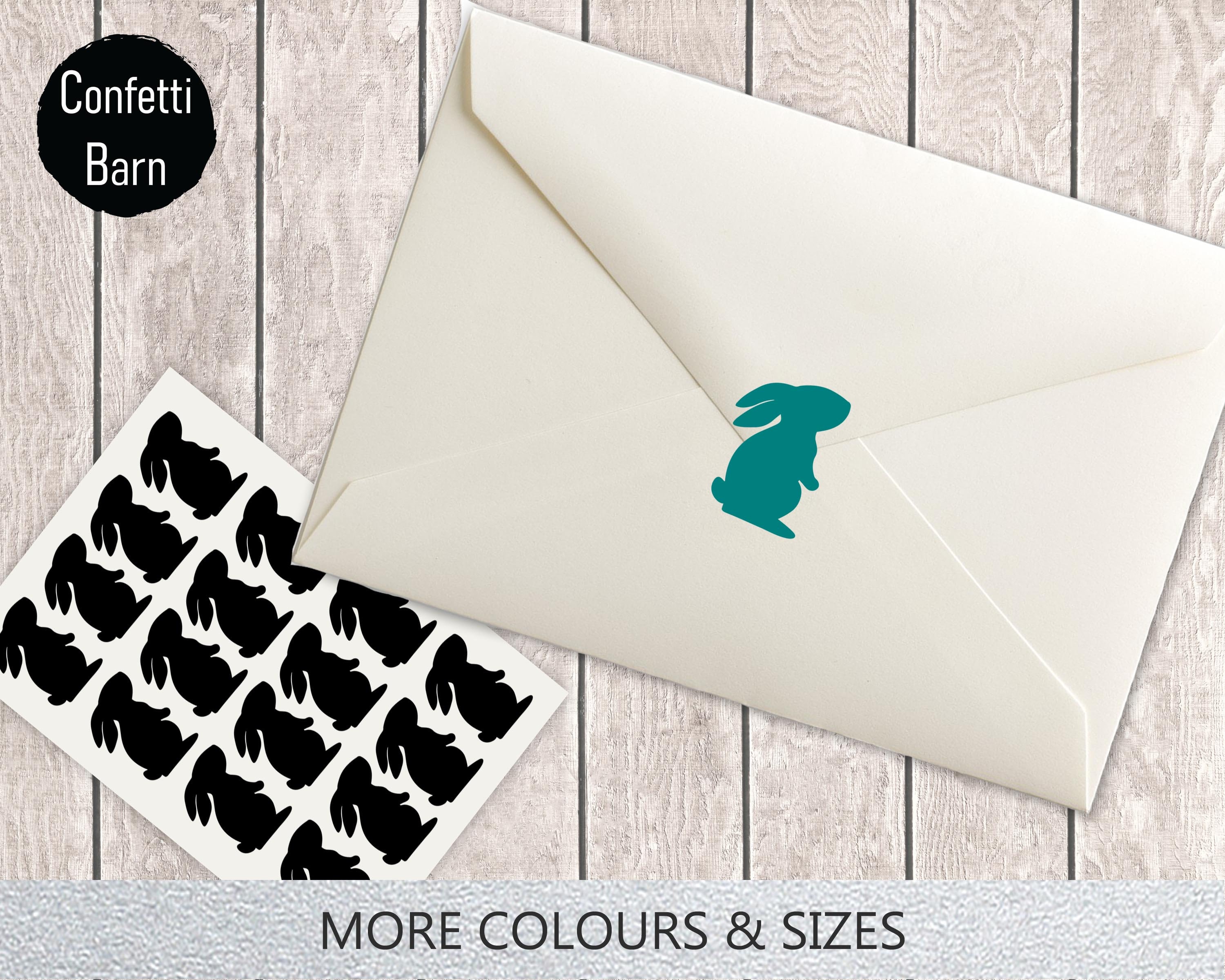 Cute Bunny Stickers Spring Baby Shower Birthday Party | Etsy