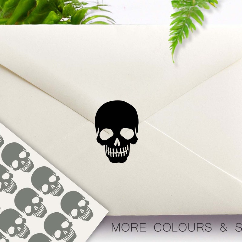 Skull Sticker - Etsy UK