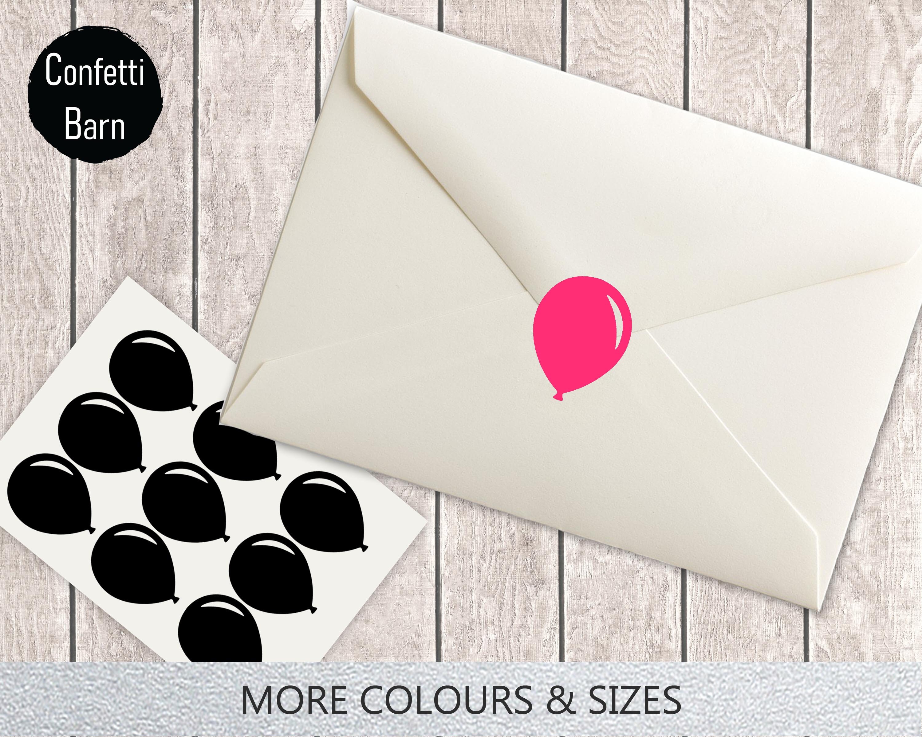 Balloon Stickers Birthday Party Stickers Removable Vinyl - Etsy