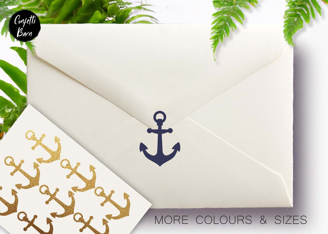 Anchor Stickers, Nautical Theme Party, Boat Wedding, Beach Wedding ...