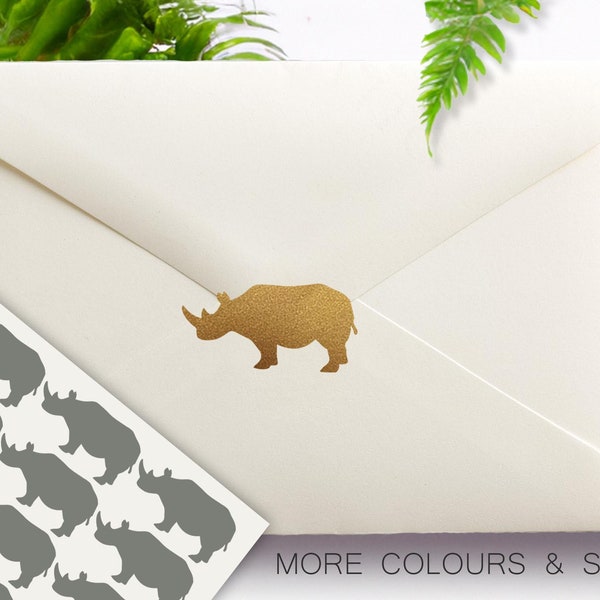 Rhino Animal - Etsy