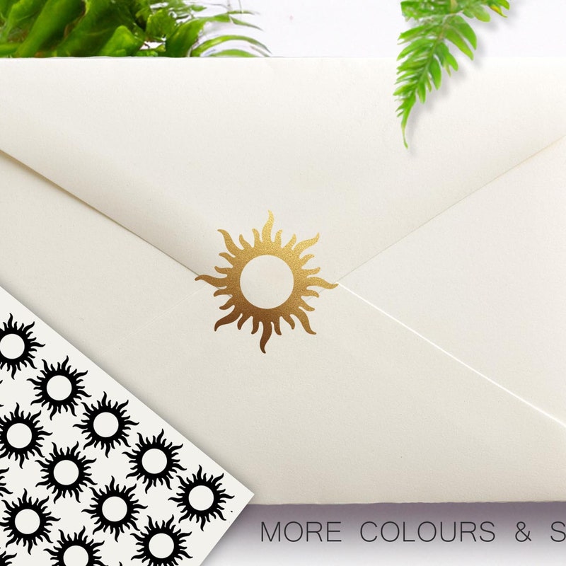 Sun Stickers - Etsy