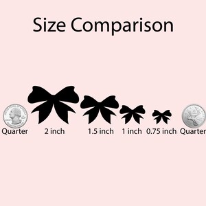 Bow Stickers, Cute Bow Stickers, Girls Birthday Party Stickers, Baby ...