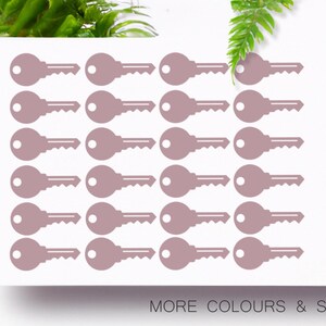 Key Stickers, Round House Key Sticker, New Home, Realtor Envelope ...