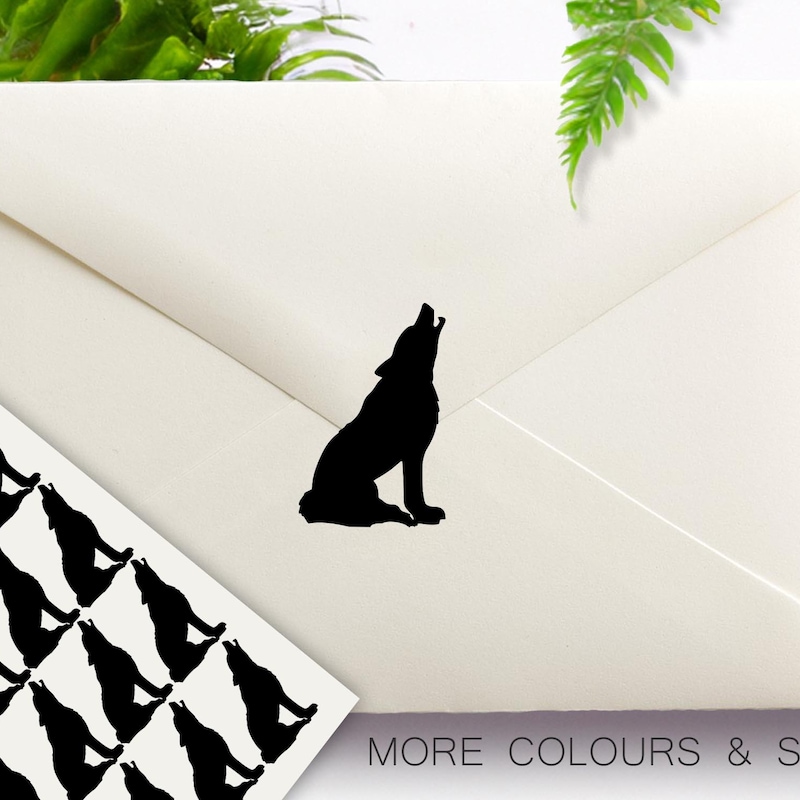 Howling Wolf Decal - Etsy