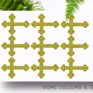 Cross Stickers, Budded Cross, Baptism, Christening, Wedding Stickers ...