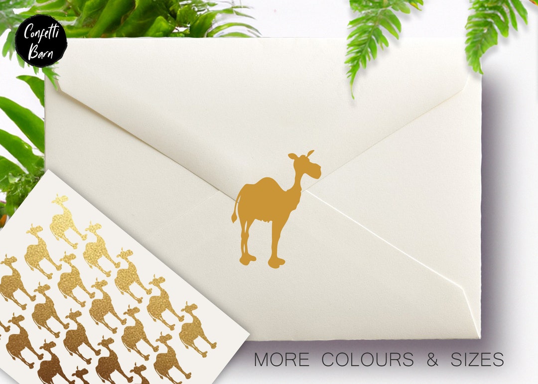 Cute Cartoon Camel Stickers, Arabian Desert Animal, Dromedary Camel ...