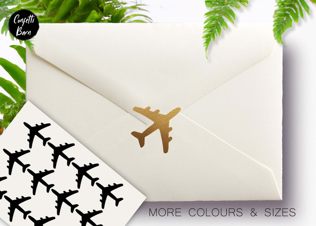 Airplane Stickers, Destination Wedding, Across the Distance ...