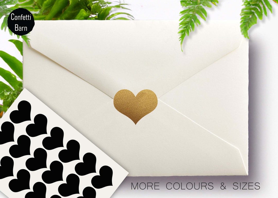 Heart Stickers, Weddings, Valentines Day, Love, Weddings, Removable ...