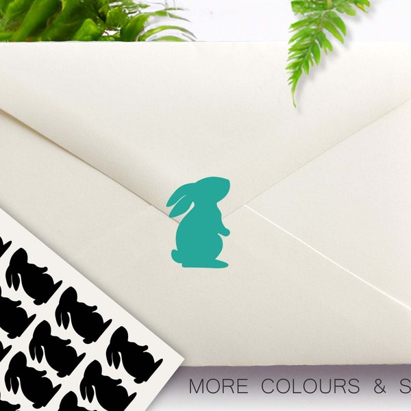 Vinyl Bunny Stickers - Etsy