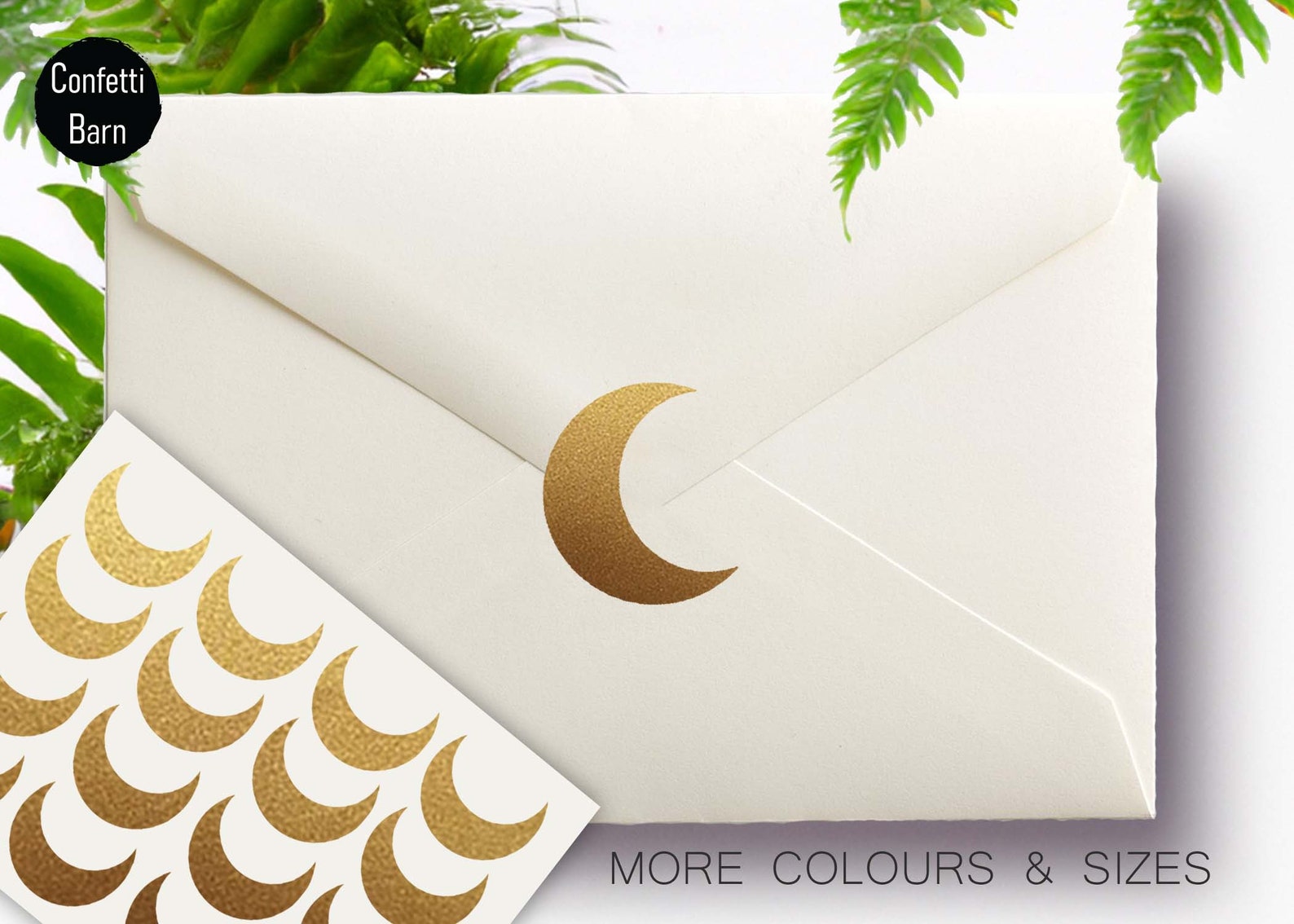 Crescent Moon Stickers Moon Phase Stickers Lunar Cycle - Etsy